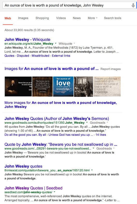 Did Wesley Really Say That? (Here’s How to Find Out) | Kevin M. Watson